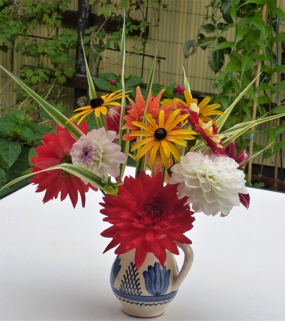 Der Blumenstrauß des Monats August